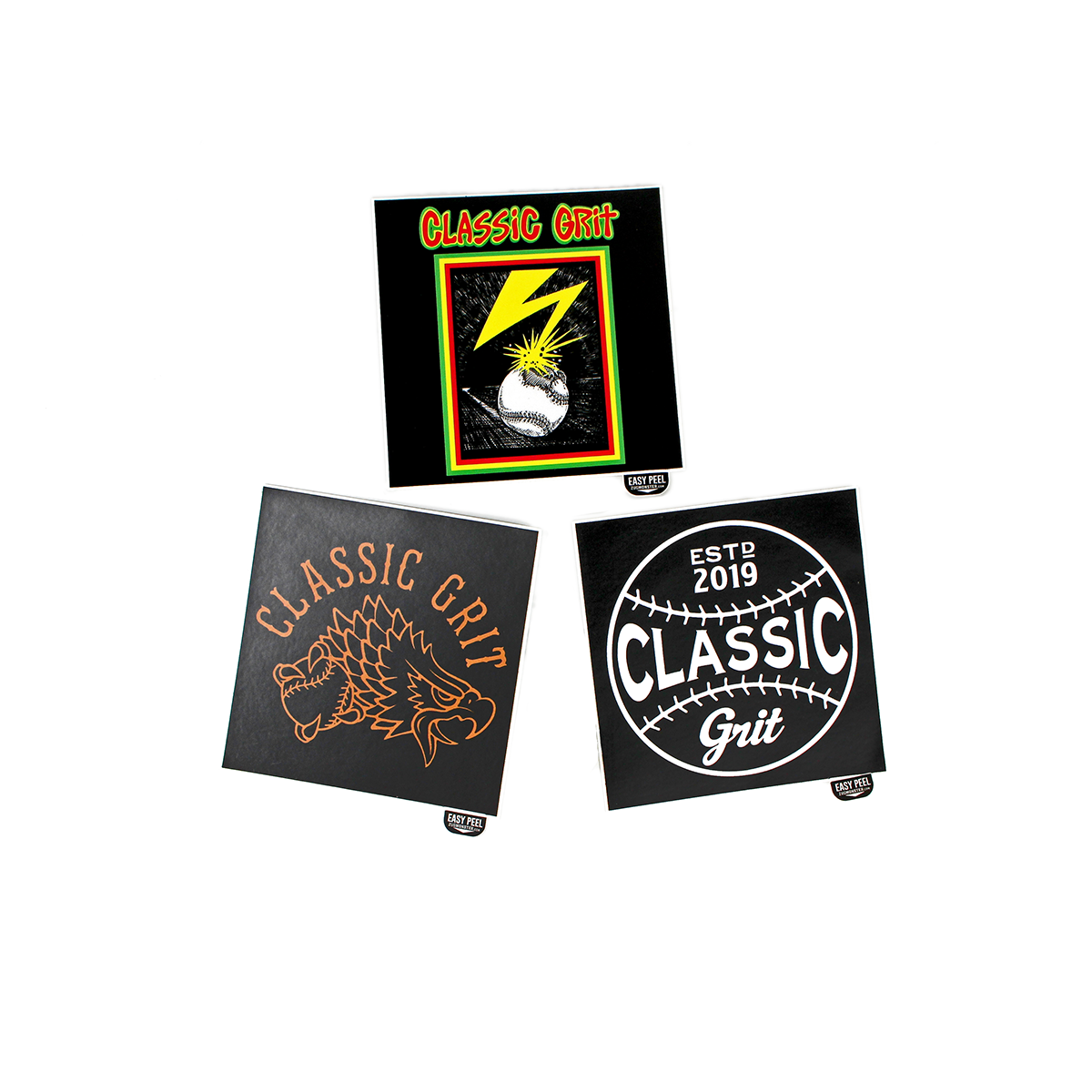 Sticker Pack – Classic Grit